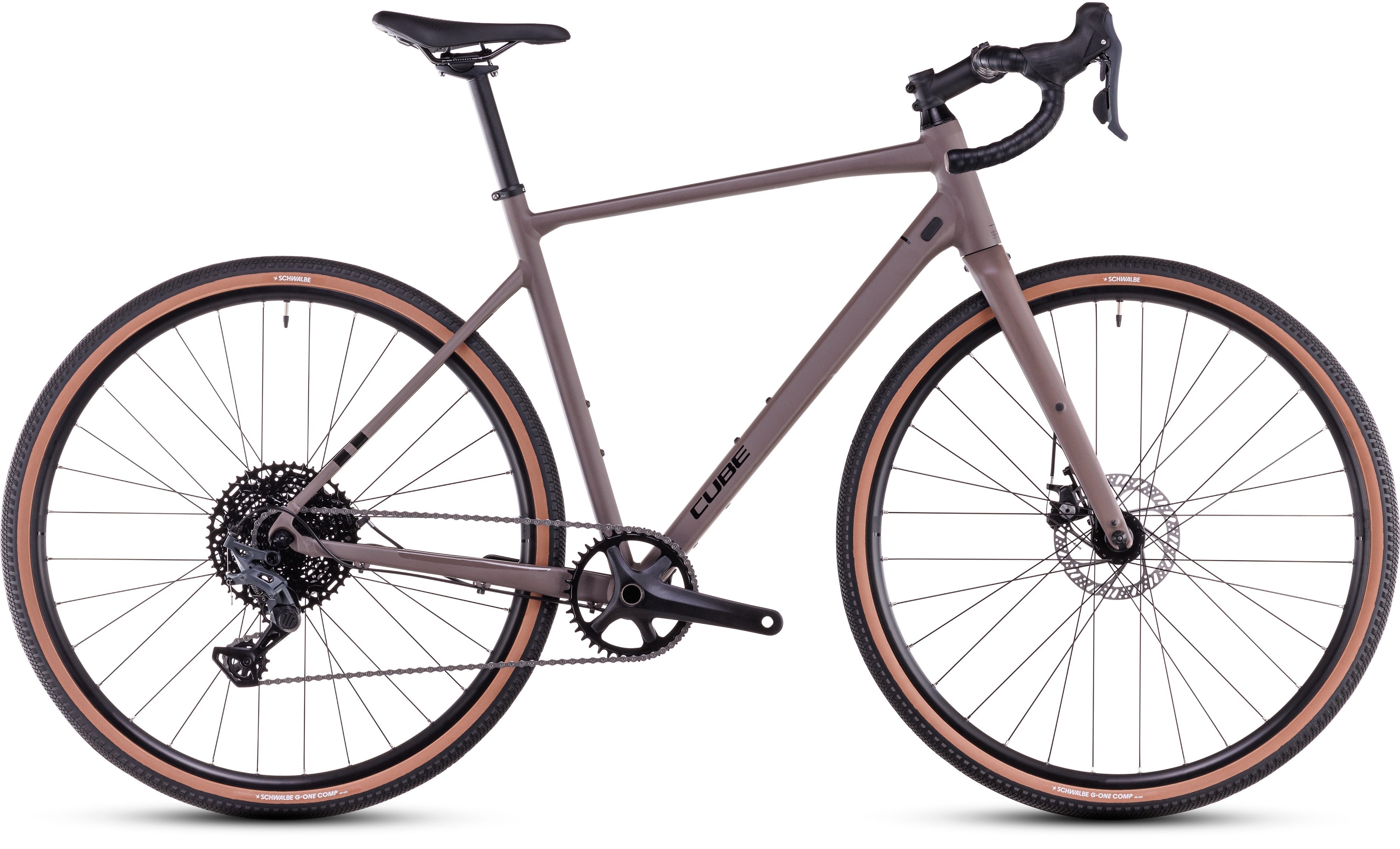 CUBE Nuroad ONE cedar & black 2025 – Cube Bike Store MX
